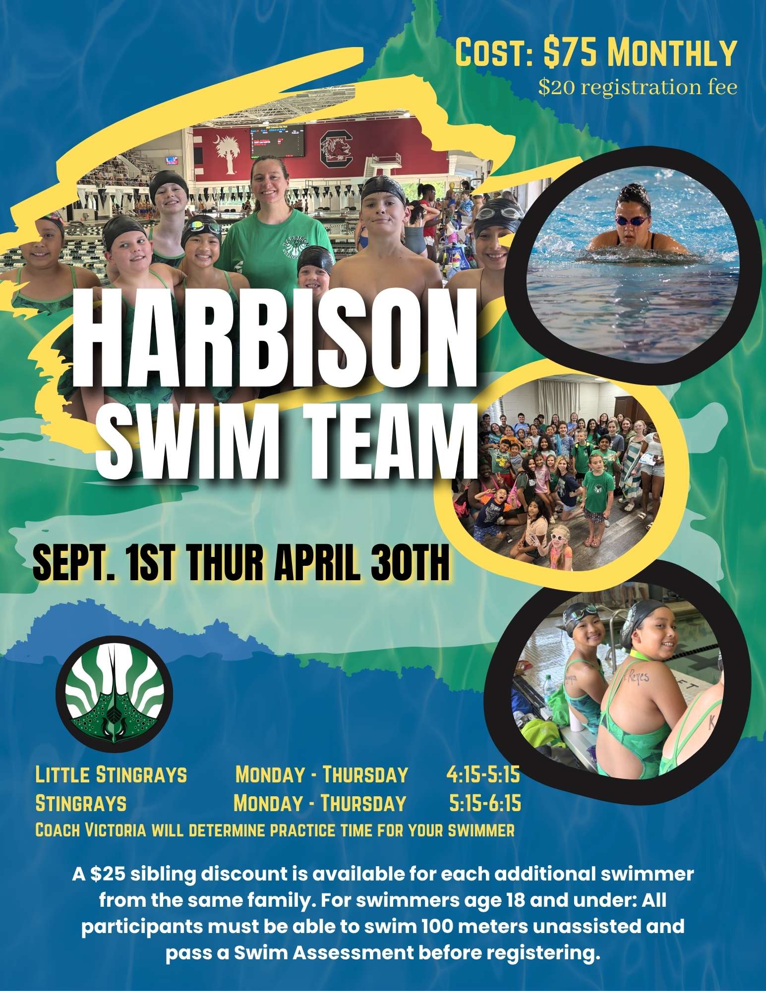 Harbison Swim Team - Harbison Community Association
